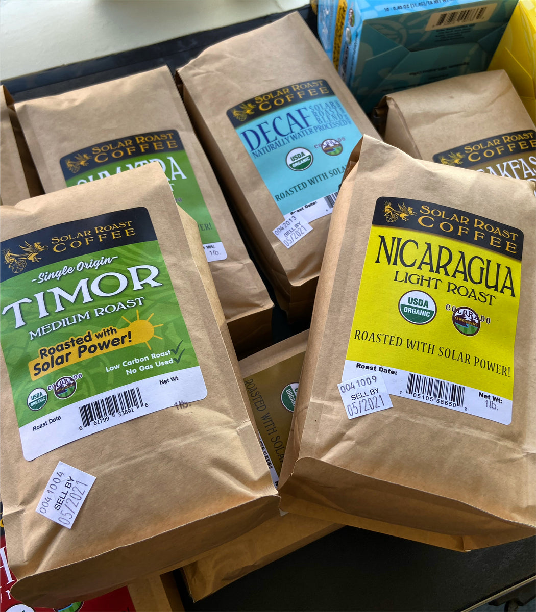 Solar Roast Roaster's Choice Case Organic Coffee – Solar Roast Coffee